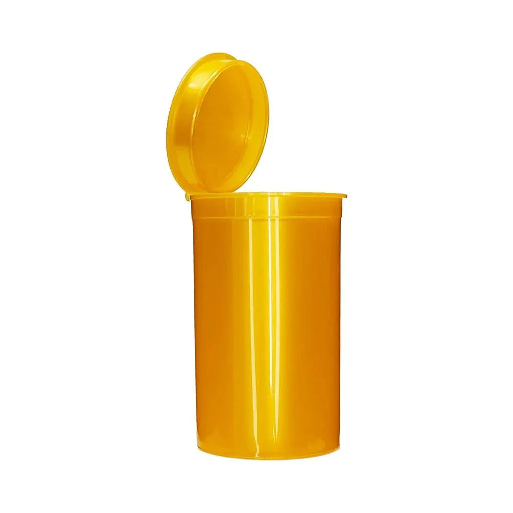 19 Dram Plastic Pop Top Bottle Opaque Amber - 225 Count – The Supply Joint