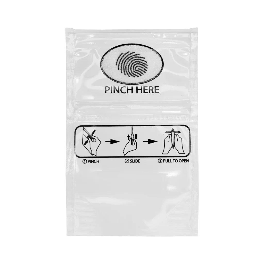 3.4" x 5" Pinch & Slide Mylar Child Resistant Zip Bags - 4000 Count ...
